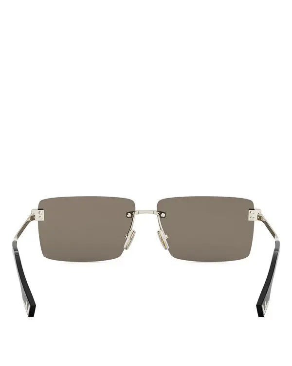 Fendi Sky Rectangle Sunglasses, 60mm