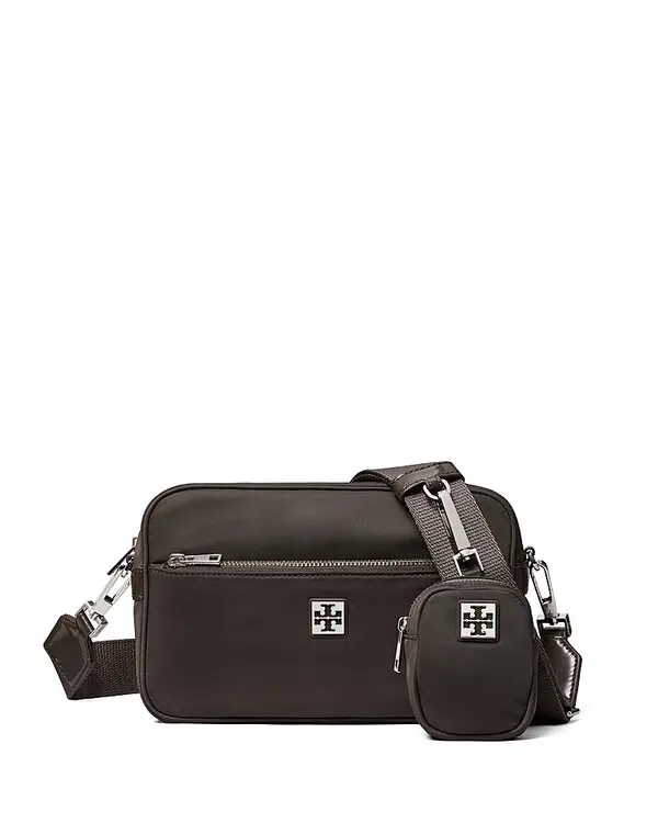 Tory Burch Virginia Shoulder Bag - Dark Brown