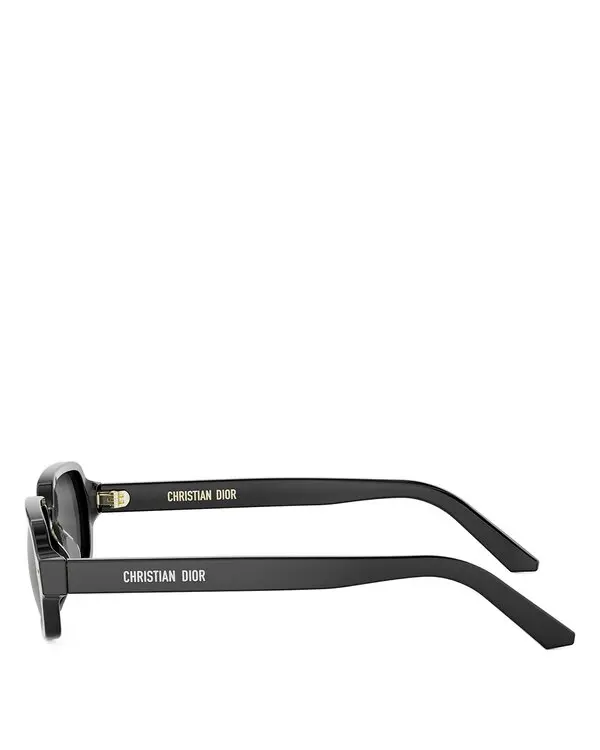 Dior Diorpacifics3i Rectangle Sunglasses - Black/smoke