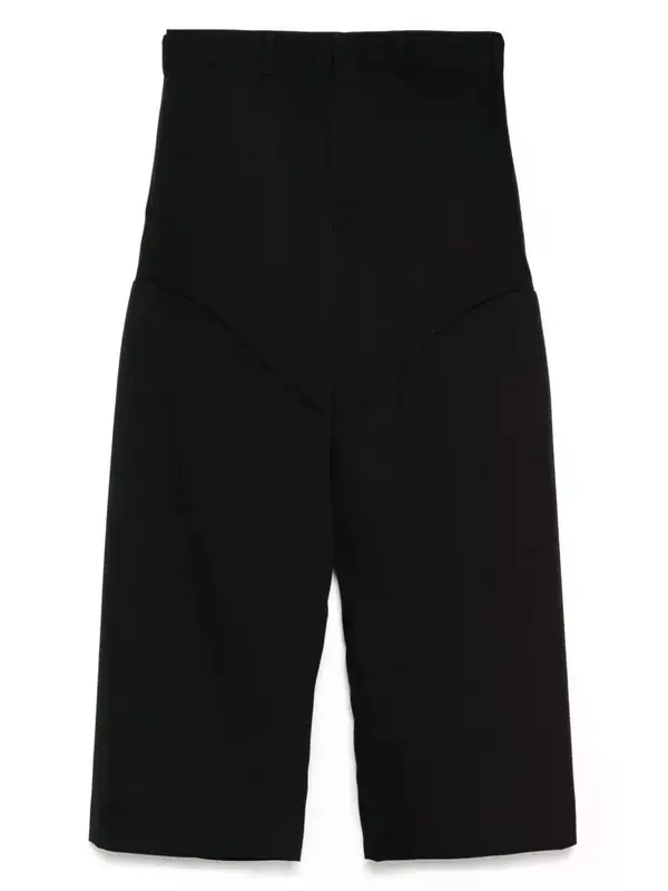 Comme Des Garçons Wide Leg Trousers