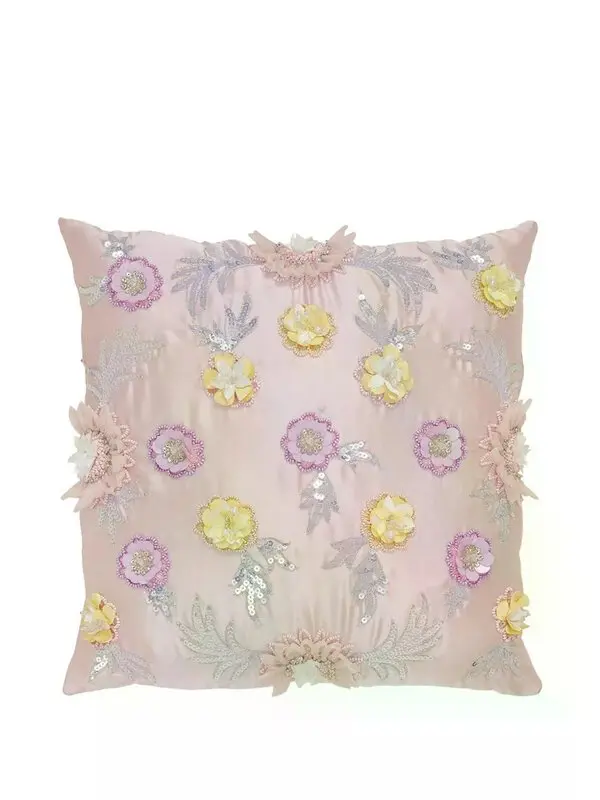 TUTU DU MONDE Fleur De Lis Cushion Cover - Pink