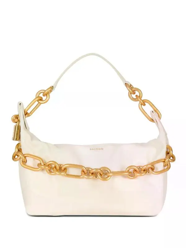 Balmain Medium Sync Shoulder Bag - Neutrals