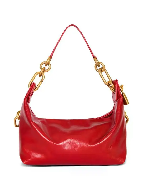 Balmain Medium Sync Shoulder Bag - Red