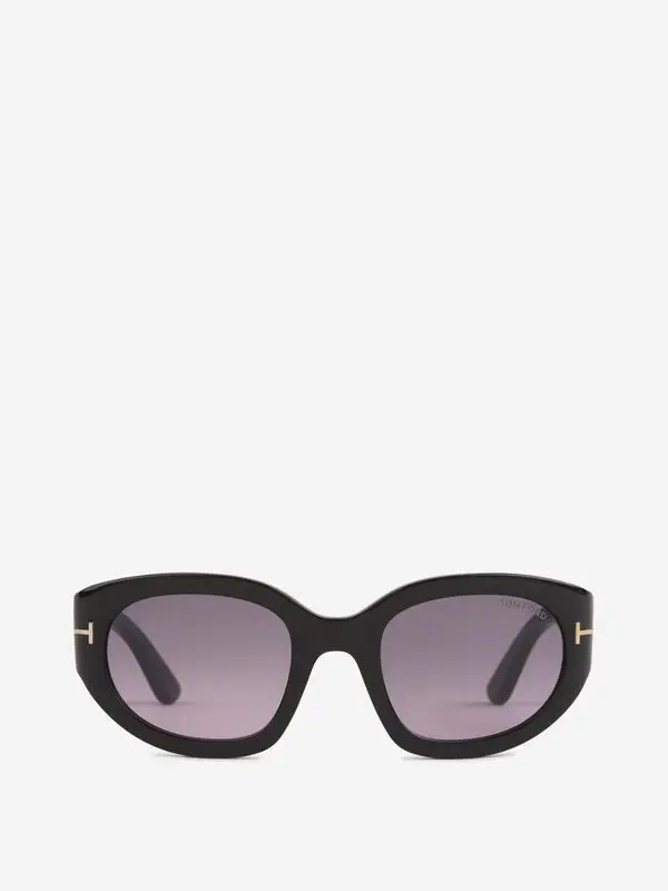 TOM FORD Oval Sunglasses - Black