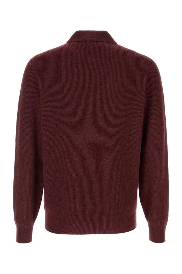 Brunello Cucinelli Cashmere Crewneck Sweater - Purple