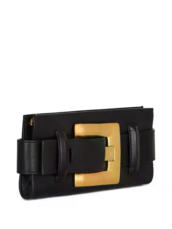 Balmain Anthem Clutch Bag - Black