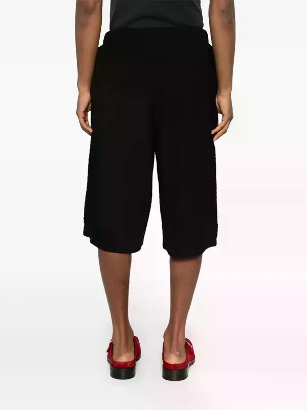 Issey Miyake Cotton Shorts - Black