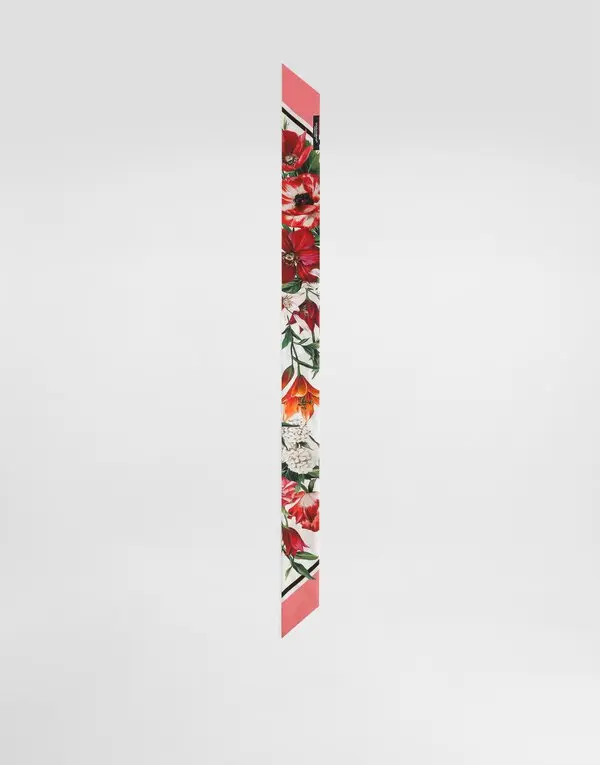 Dolce & Gabbana Printed Silk Twill Bandeau - Print