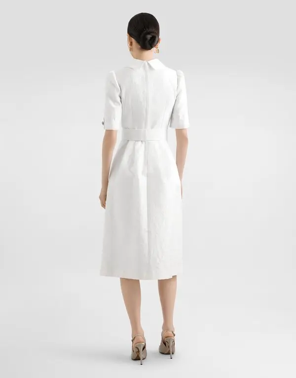 Dolce & Gabbana Floral Jacquard Dress