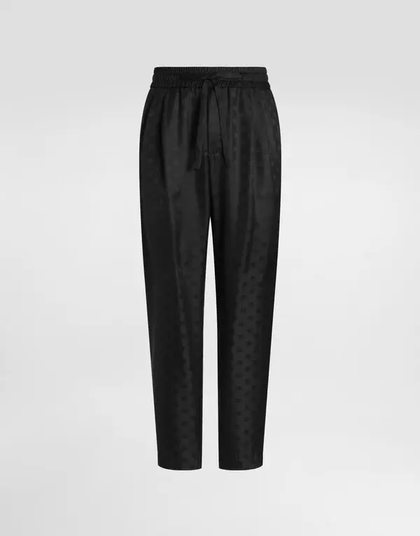 Dolce & Gabbana Dg Logo Jacquard Jogger Trousers