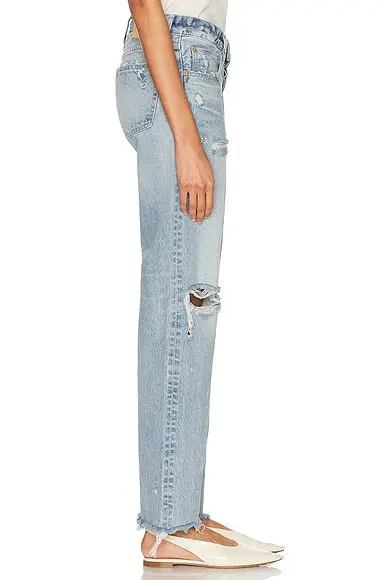 Moussy Vintage Odessa Straight-low Jeans