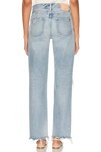 Moussy Vintage Odessa Straight-low Jeans
