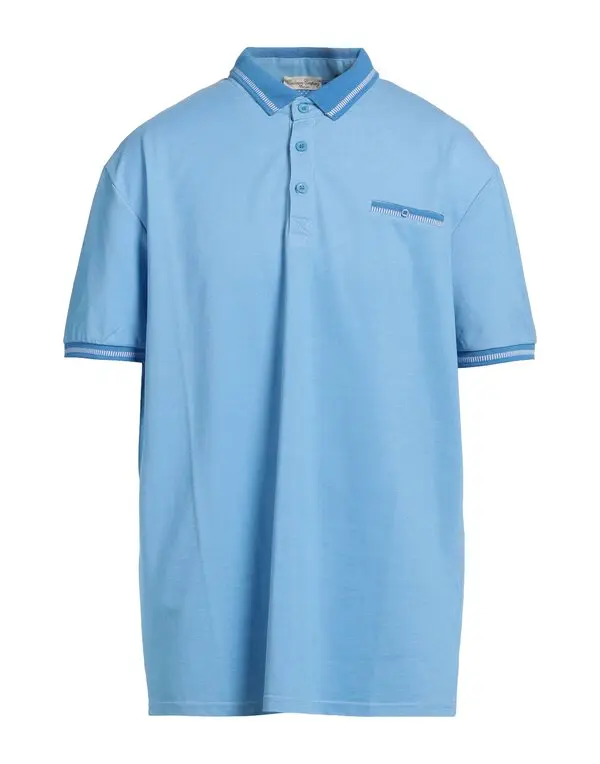CASHMERE COMPANY Polo Shirt Size Cotton, Silk