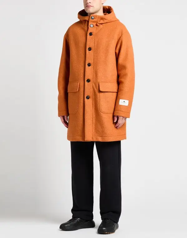 Peuterey Wool Blend Single-breasted Coat