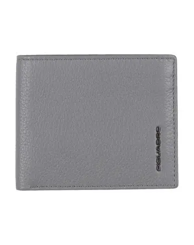 PIQUADRO Wallet Leather - Grey