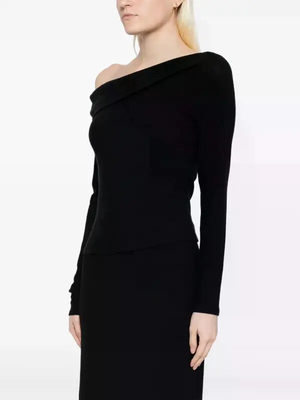 REFORMATION Elio Top - Black