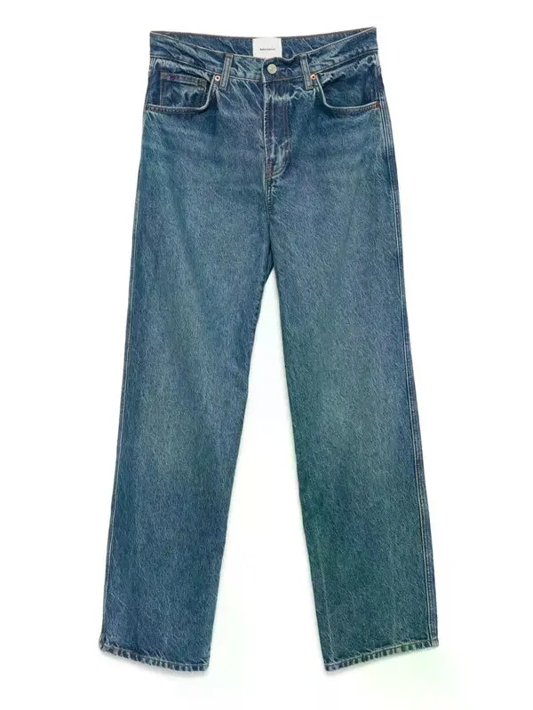 REFORMATION Val 90s Straight-leg Jeans - Blue
