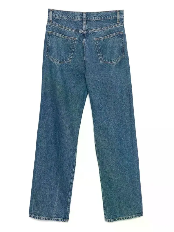 REFORMATION Val 90s Straight-leg Jeans - Blue