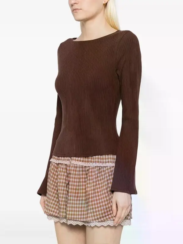 REFORMATION Millet Knit Top