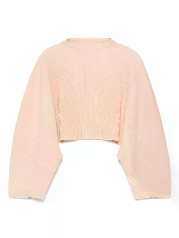 Issey Miyake Plissé-effect T-shirt