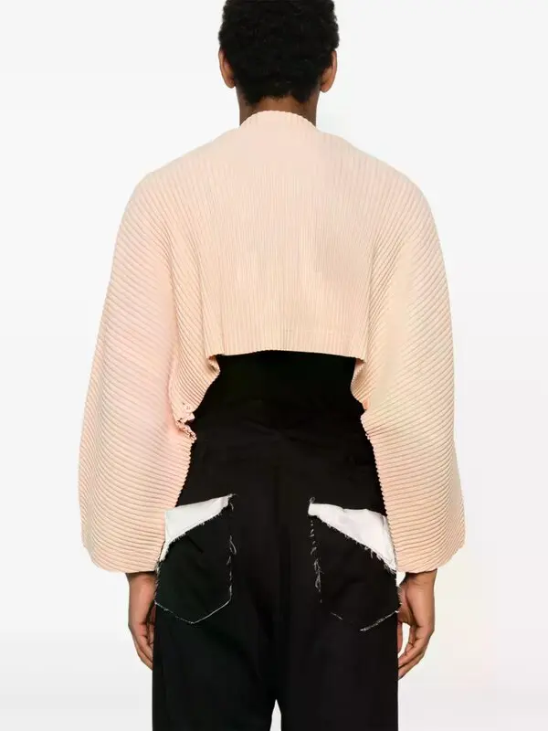 Issey Miyake Plissé-effect T-shirt