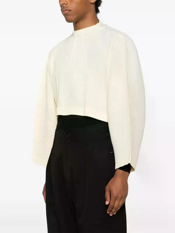 Issey Miyake Plissé-effect Blouse