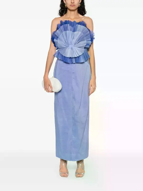 maxi dresses under 10 Luna Del Mar White Maxi Dress - M Size - Women's Dresses