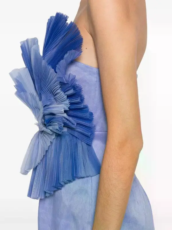 aje blue maxi dress Aqua Blue Stretch Pants