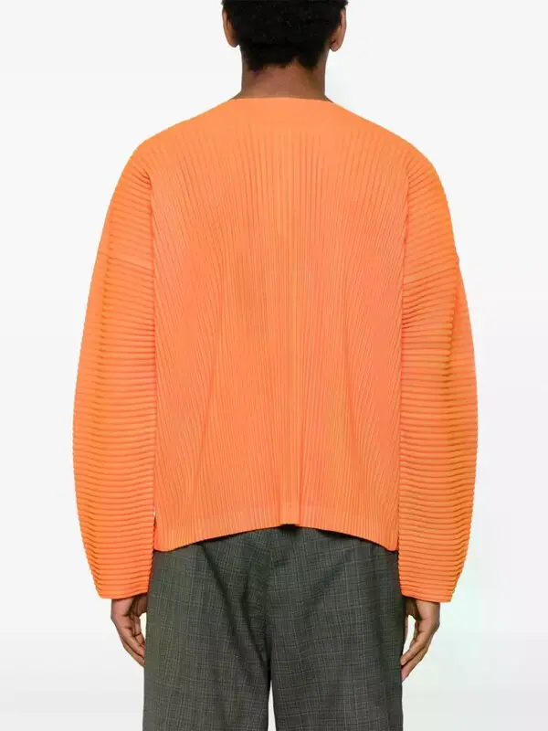 Issey Miyake Plissé-effect T-shirt