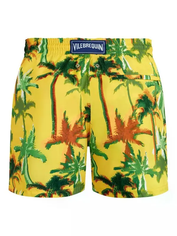 Vilebrequin Palms Print Swim Shorts