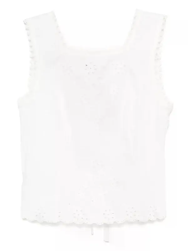 REFORMATION Lorie Top - White