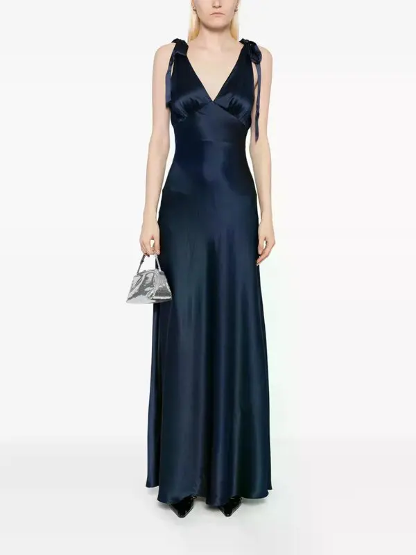 REFORMATION Pernille Dress - Blue