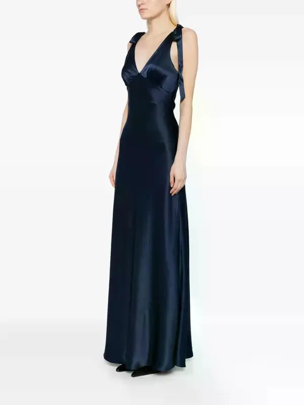 REFORMATION Pernille Dress - Blue