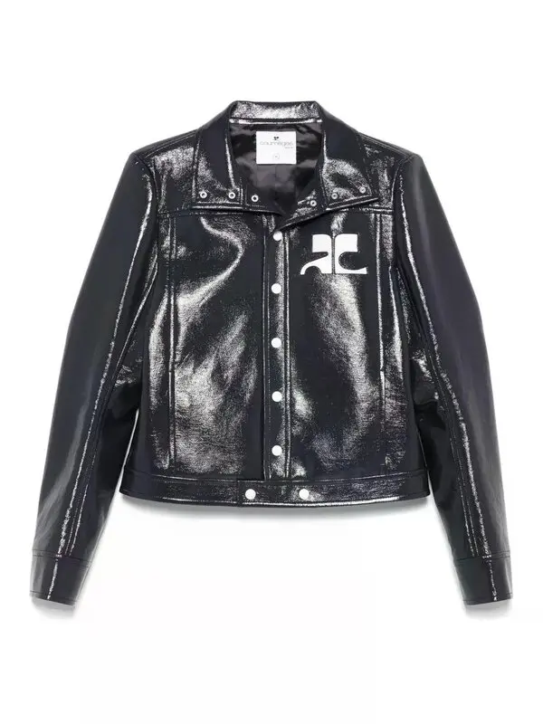 COURREGES Vinyl Jacket - Blue