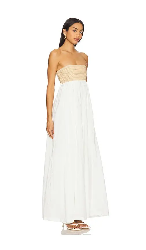 Show Me Your Mumu Dockside Maxi Dress In White Voile - 11% Off |  Editorialist