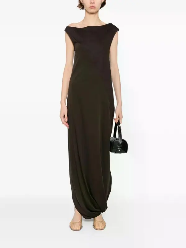 RUOHAN Twist Draped Dress