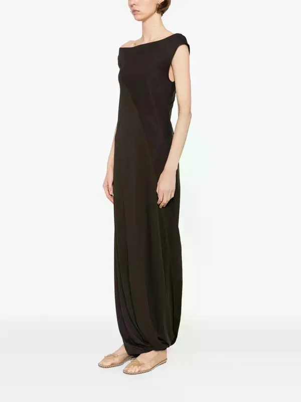 RUOHAN Twist Draped Dress