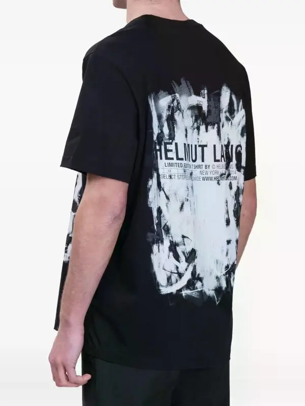 Helmut Lang Scribble T-shirt - Black