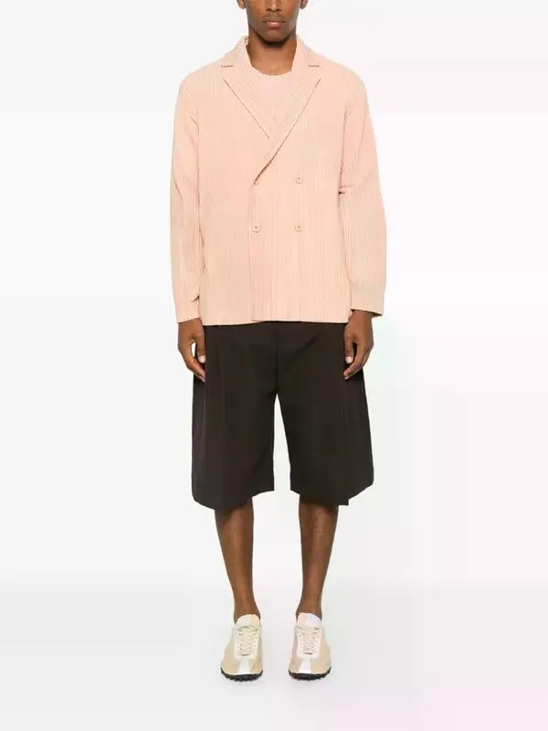 Issey Miyake Plissé-effect Blazer