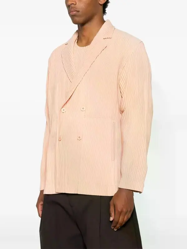 Issey Miyake Plissé-effect Blazer