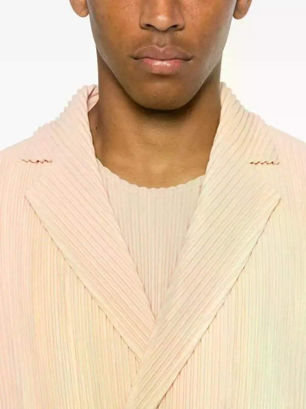 Issey Miyake Plissé-effect Blazer
