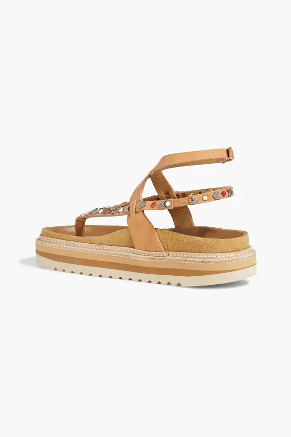 Isabel Marant Étoile Elham Studded Leather Sandals