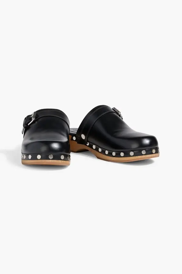 Isabel Marant Étoile Thalie Buckled Leather Clogs
