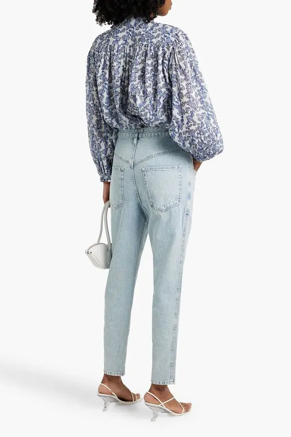 Isabel Marant Étoile High-rise Tapered Jeans