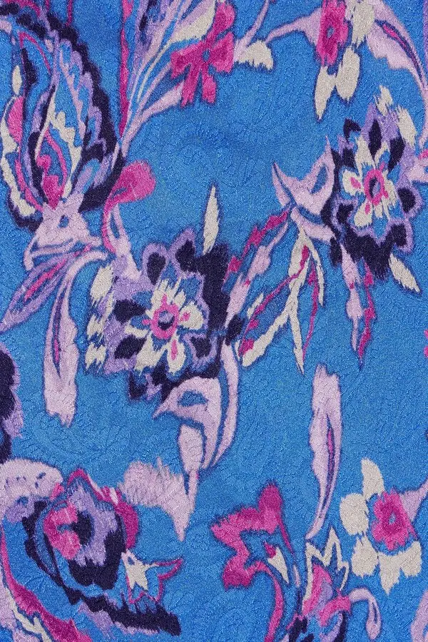 Isabel Marant Étoile Paysa Floral-print Jacquard Midi Dress