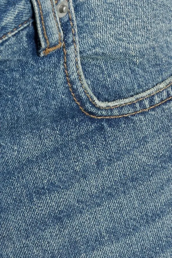 MARANT ETOILE Neaj High-rise Slim-leg Jeans - Mid Denim