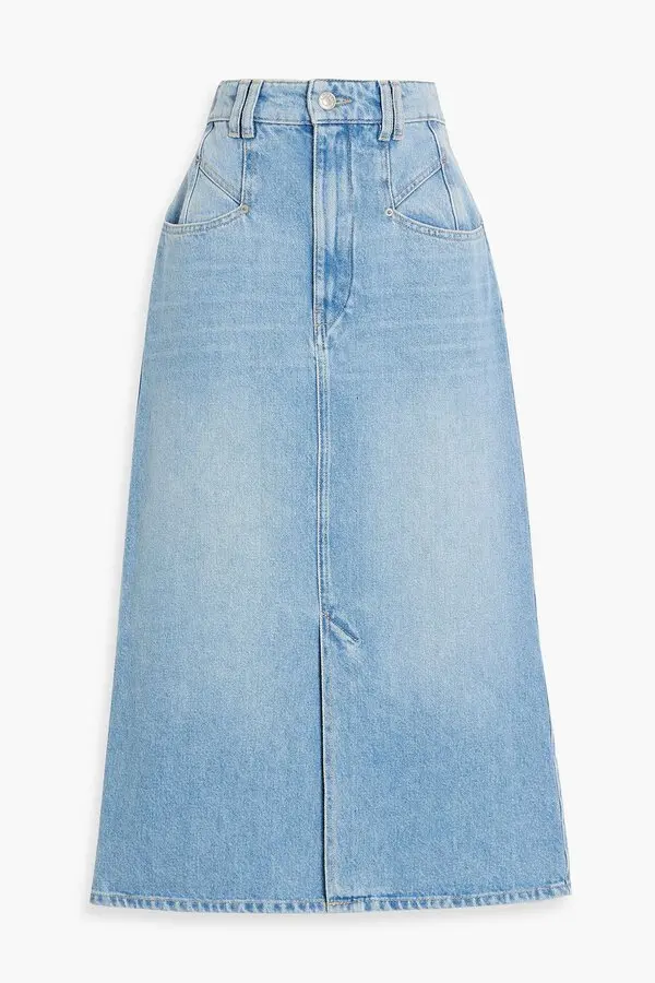 Isabel Marant Étoile Dipoma Denim Midi Skirt