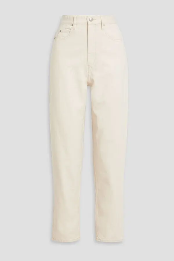 MARANT ETOILE Corsy High-rise Tapered Jeans