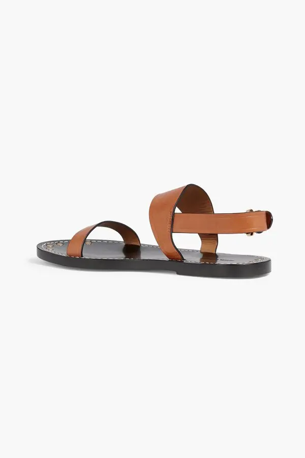 Isabel Marant Étoile Jizza Leather Slingback Sandals