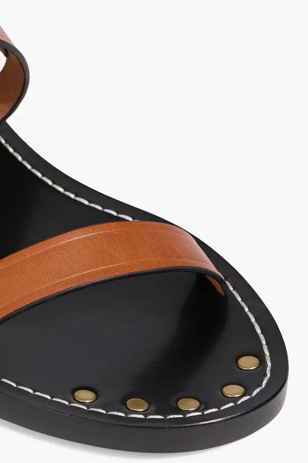 Isabel Marant Étoile Jizza Leather Slingback Sandals